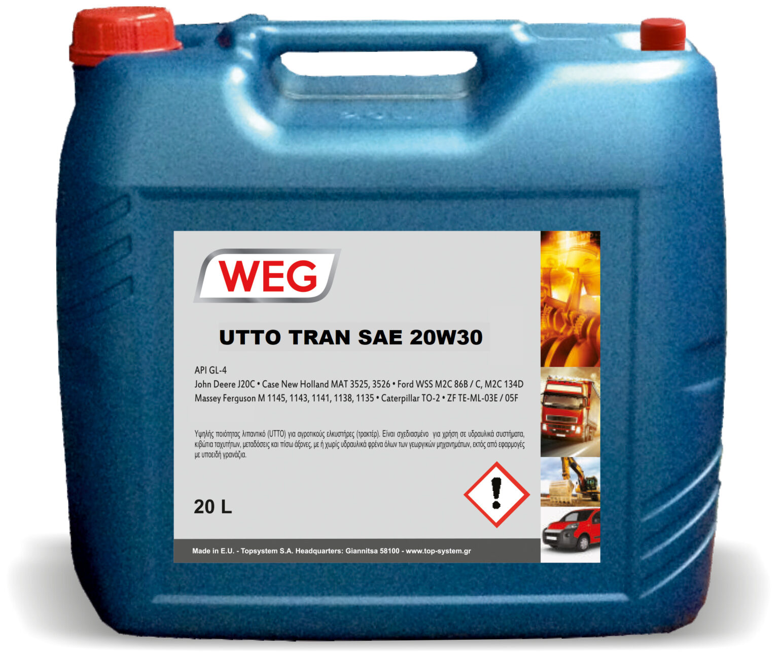 UTTO TRAN 20W30 - Topsystem Group
